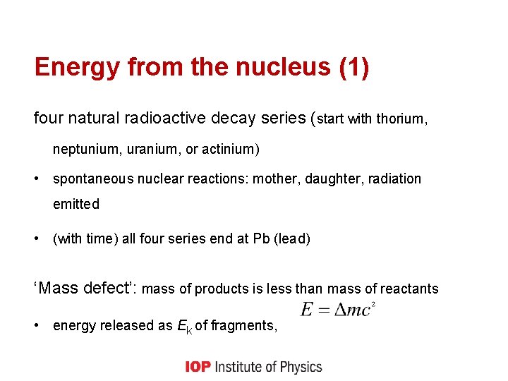 Teaching radioactivity Cloud chamber Practical Physics photos cloud