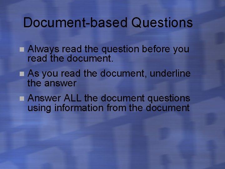 Global History and Geography Regents Review Global History