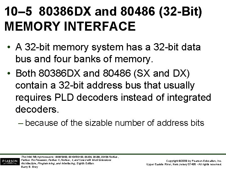 Figure 10 29 The memory bank write selection