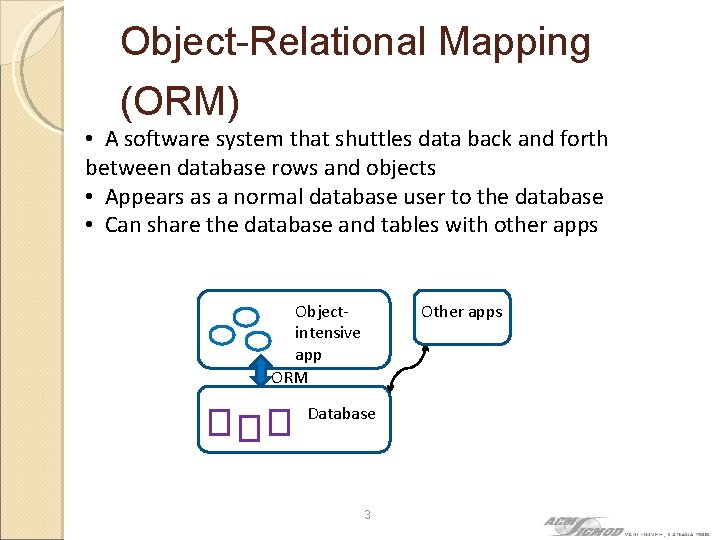 Objectrelational Mapping 2008 Hibernate And The Entity Data 6079