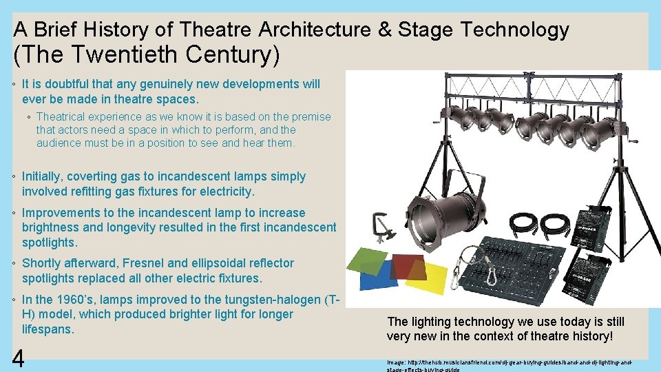 A Brief History of Theatre Architecture Stage Technology