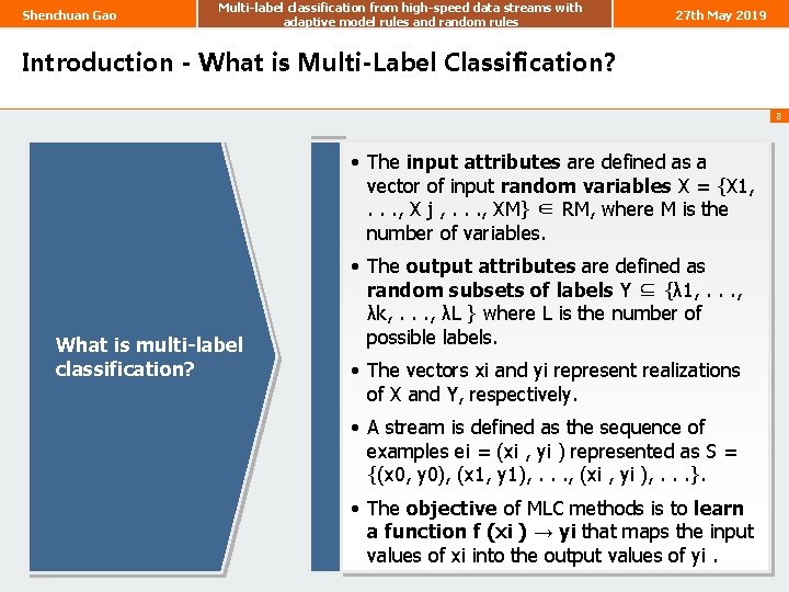 Multilabel classification from highspeed data streams with adaptive