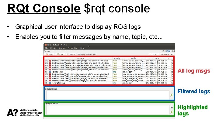 Vehicle Mechatronics Control Everybody loves ROS Slides Jari