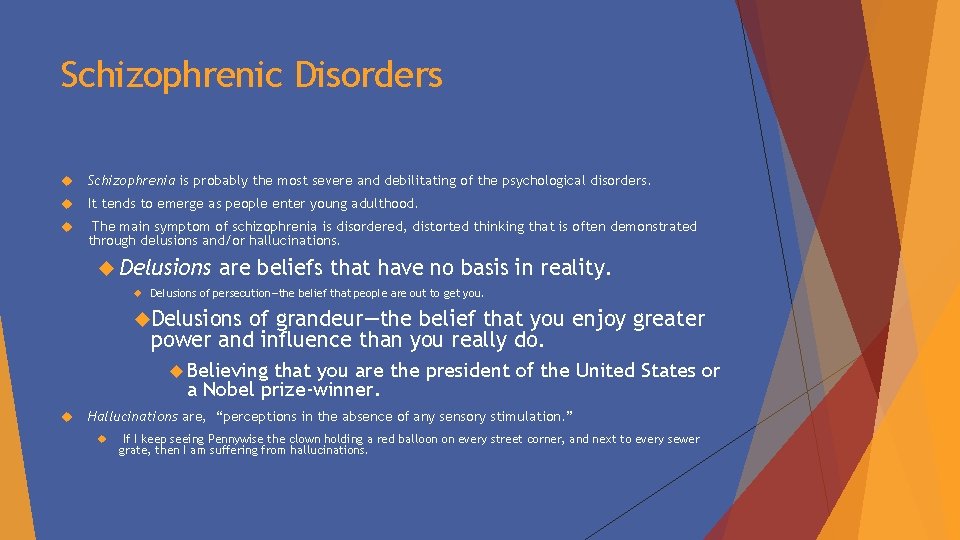 Abnormal Psychology Created by David Silverman Defining Abnormal