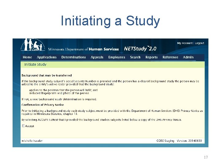 Background Studies Division Office of Inspector General Improving