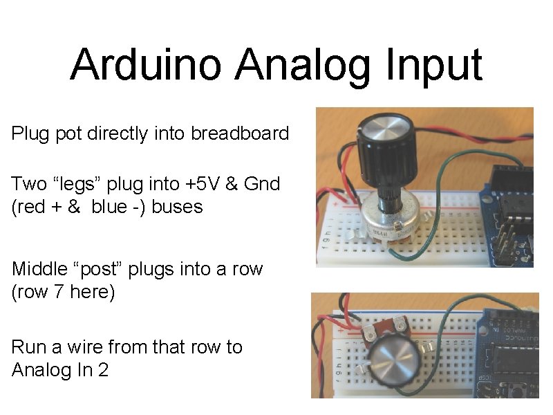 Bionic Arduino Introduction To Microcontrollers With Arduino Class 0436