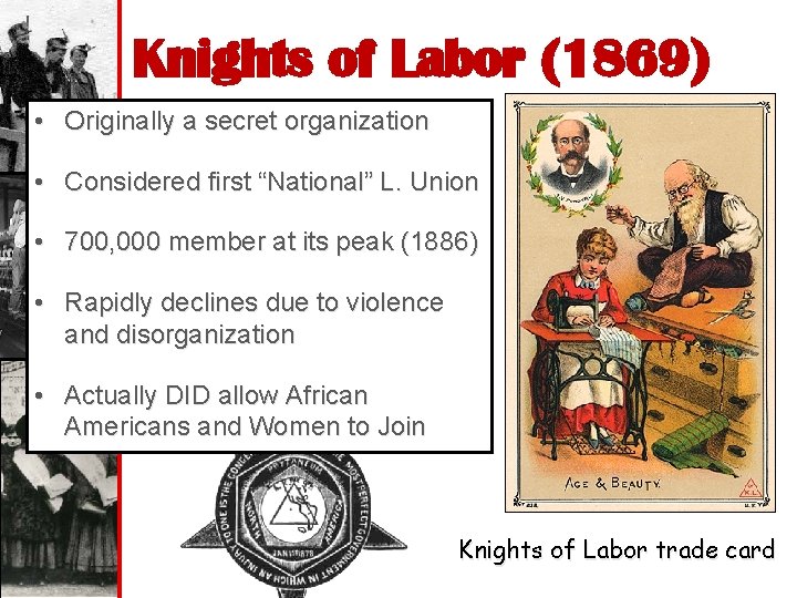 Labor Force Distribution 1870 1900 The Worker Immigrants