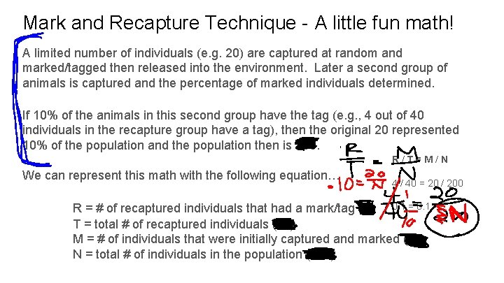Unit 1 Part 1 Notes Populations AP Biology