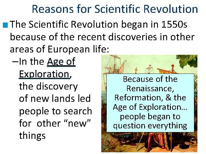 Essential Question What were the important contributions of
