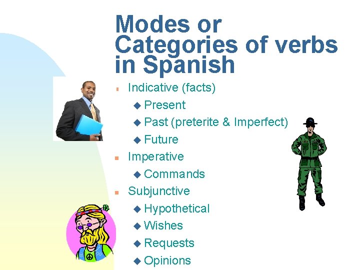 The Spanish Subjunctive An Introduction El subjuntivo espaol