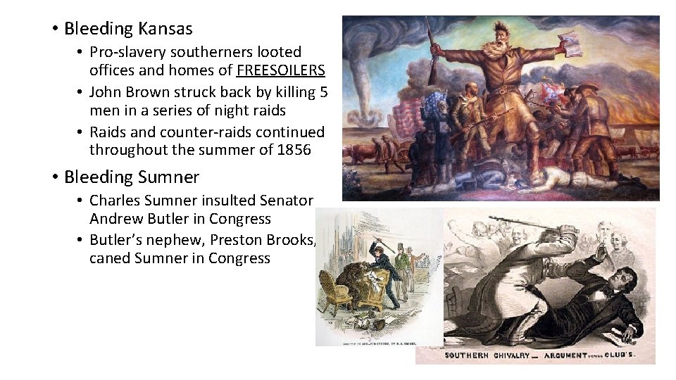 Expansion of Slavery Mid 1800s Abolition Movement to