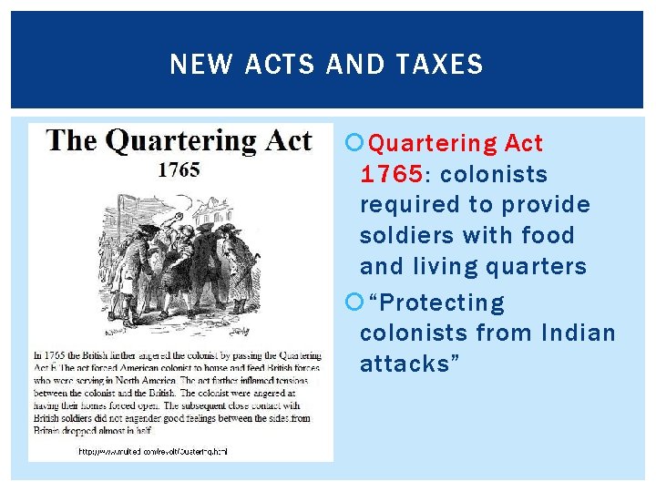 REVOLUTION IS BREWING Colonists vs British NAVIGATION ACTS