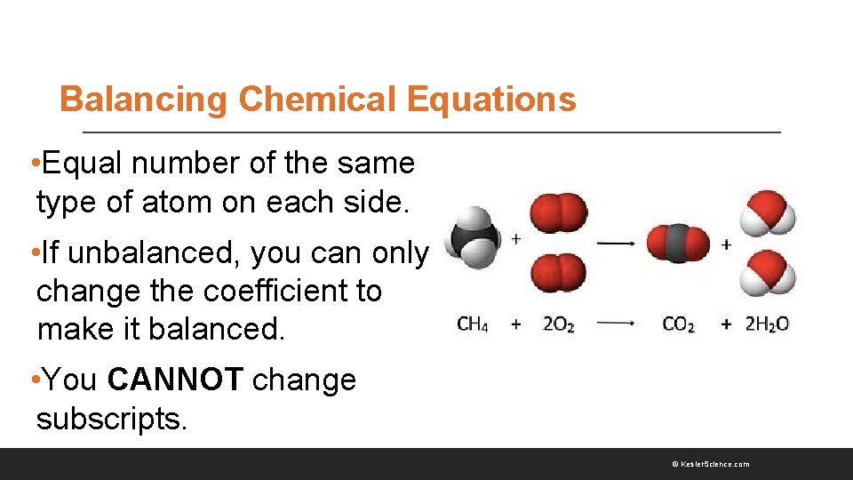 CHAPTER 2 CHEMICAL REACTIONS 2 2 BALANCING CHEMICAL