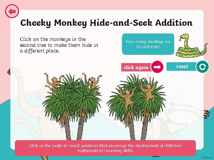 Contents Cheeky Monkey HideandSeek Addition Teddy Bears Picnic