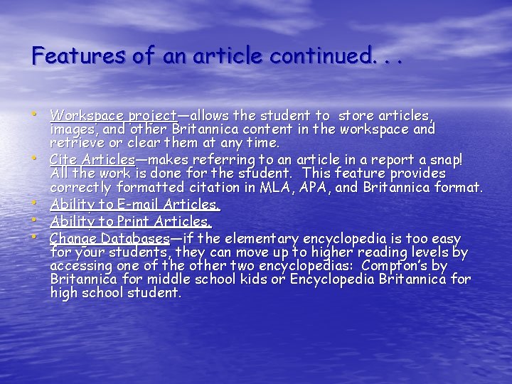 Encyclopedia Britannica Online An Invaluable Tool For All