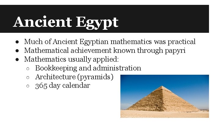 Mathematical Contributions from Across the Globe Math 105