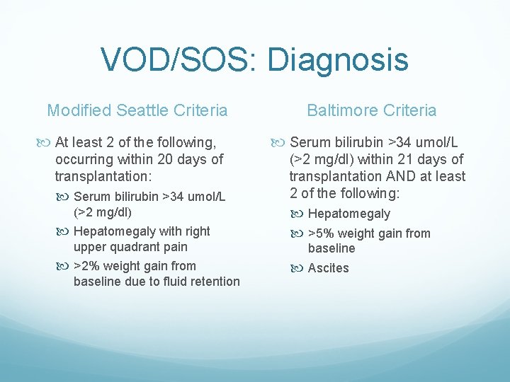 Hepatic Venoocclusive diseaseSinusoidal obstruction syndrome Kristin Wessel MD