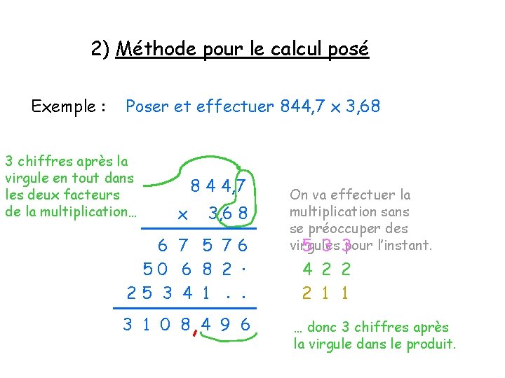 8 Multiplication Capacits Connatre les tables de multiplication