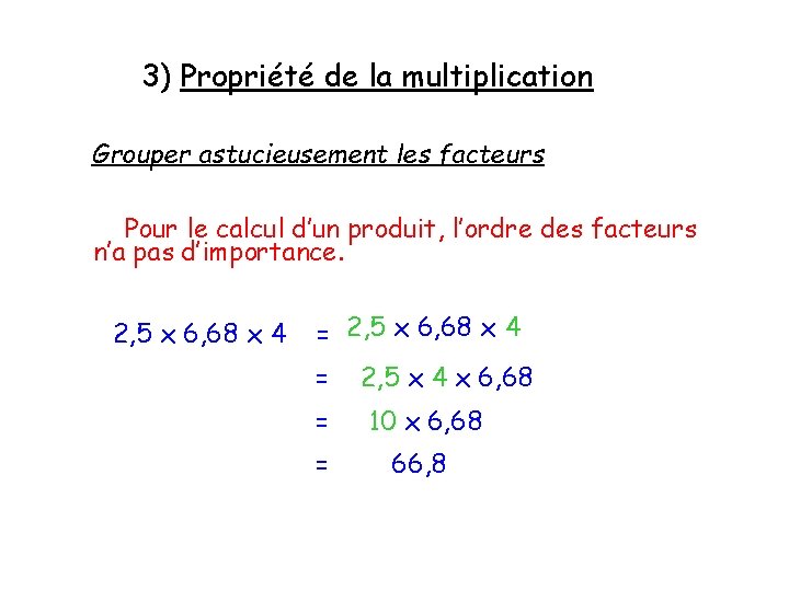 8 Multiplication Capacits Connatre les tables de multiplication