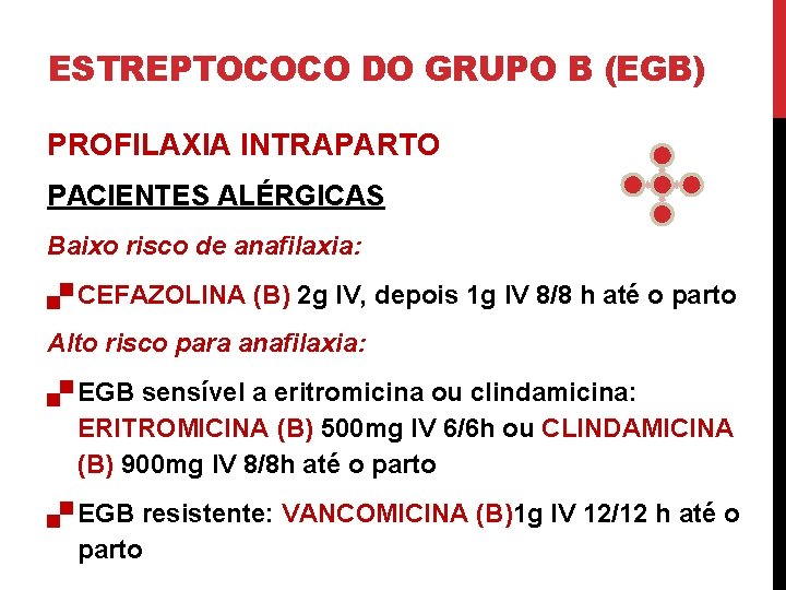 ANTIBIOTICOTERAPIA EM OBSTETRCIA ITU EGB VAGINOSE BACTERIANA DOENA
