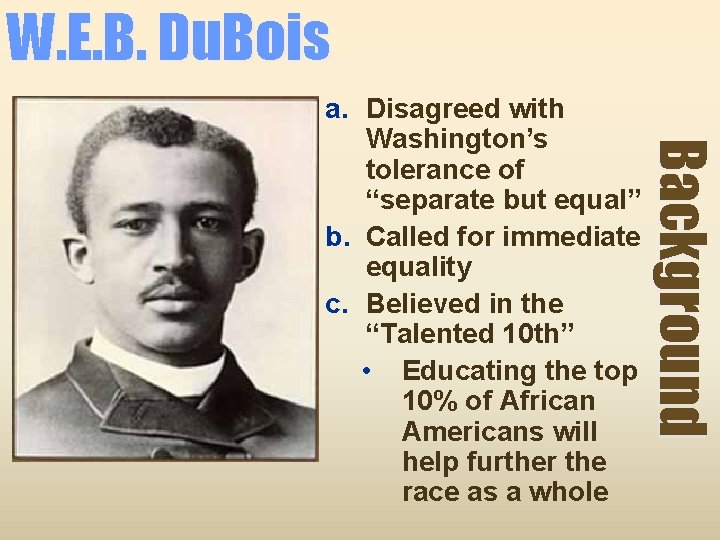 Two Paths W E B Du Bois Booker