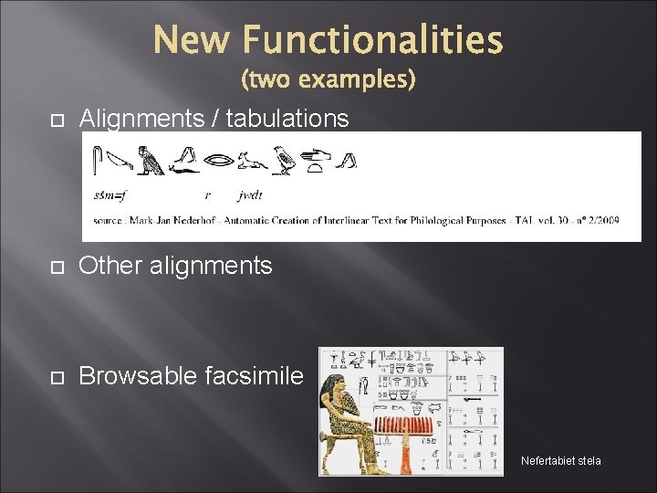 Graphic interface External viewable coding Text Editor Internal