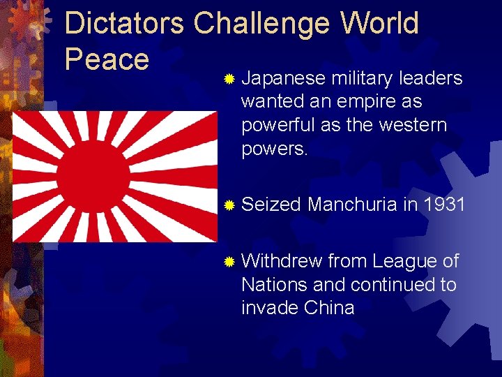 Causes of World War II Global II Aggression