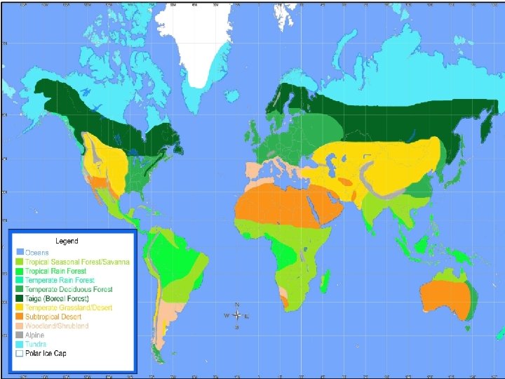 Introduction to Terrestrial Biomes Biome a large ecological
