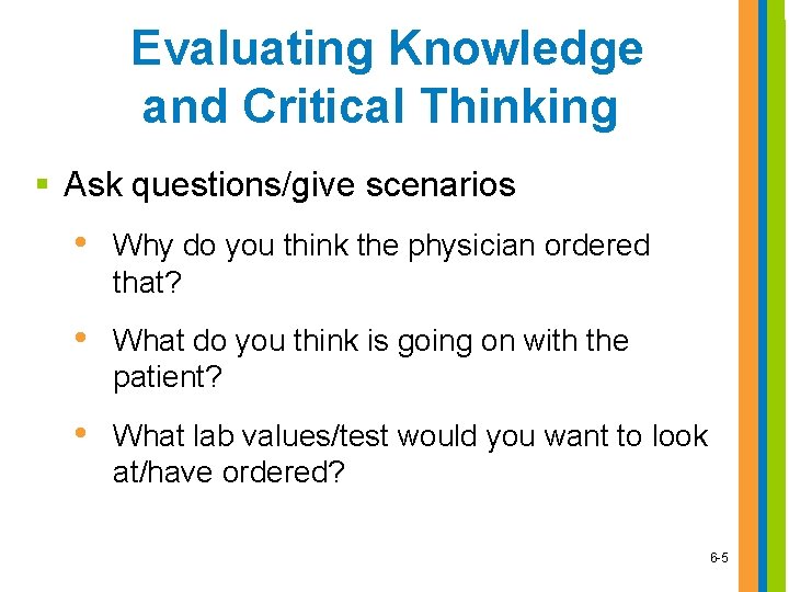 6 Evaluation and Feedback How Am I Doing