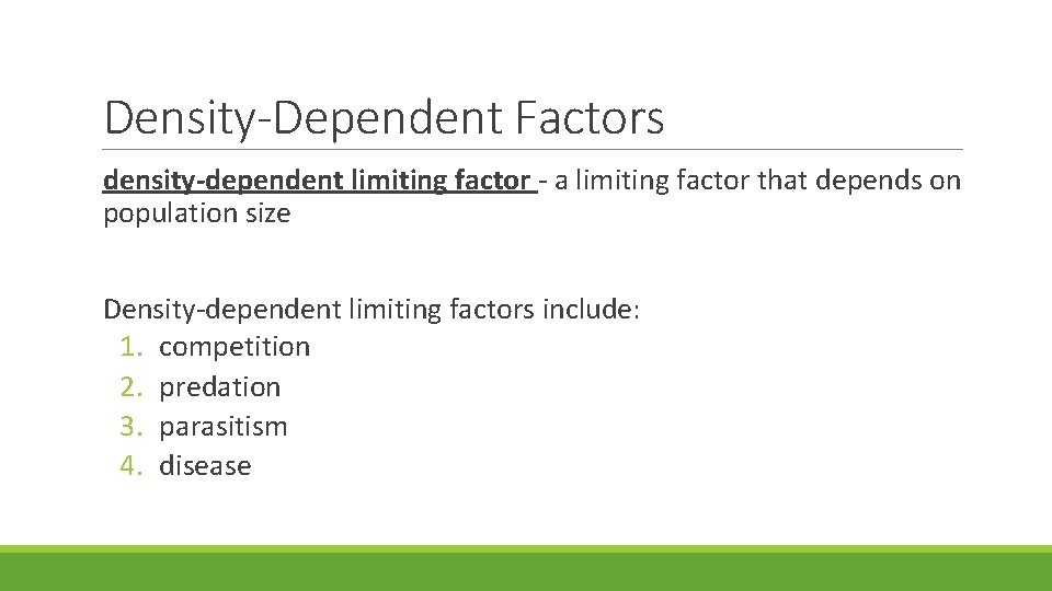 BIO 1 A Unit 3 Notes Populations are