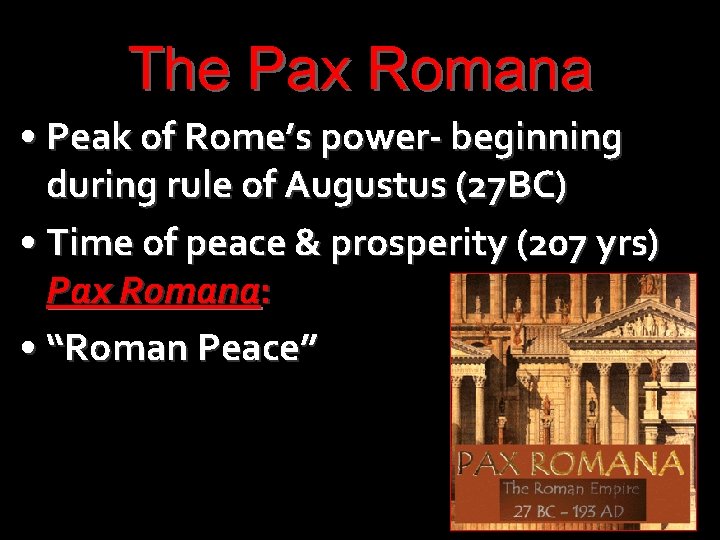 The Roman Empire The Republic Collapses Economic Collapse