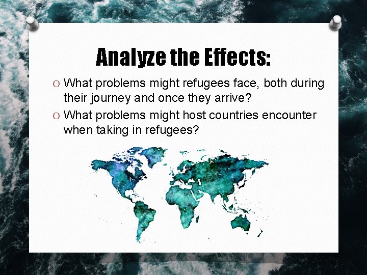 Refugee by Alan Gratz Introduction to the Novel