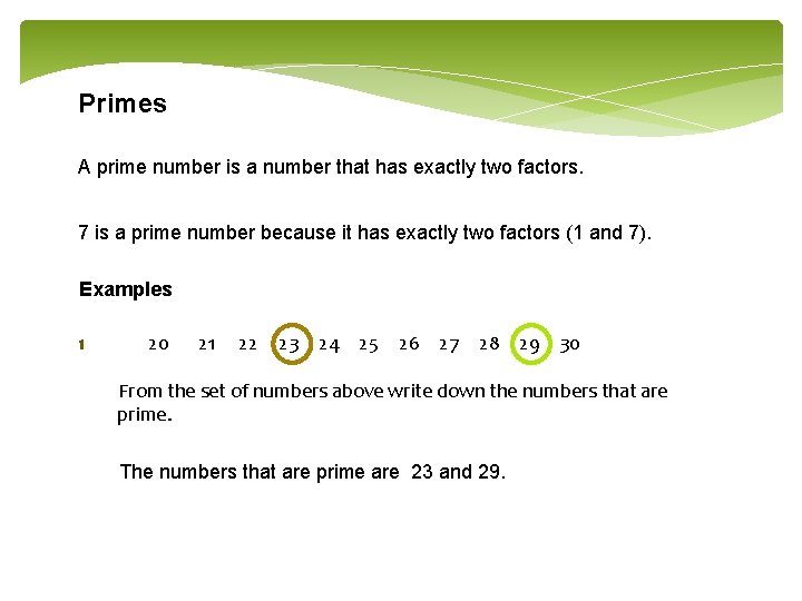MULTIPLES FACTORS PRIMES SQUARES AND CUBES Factors The