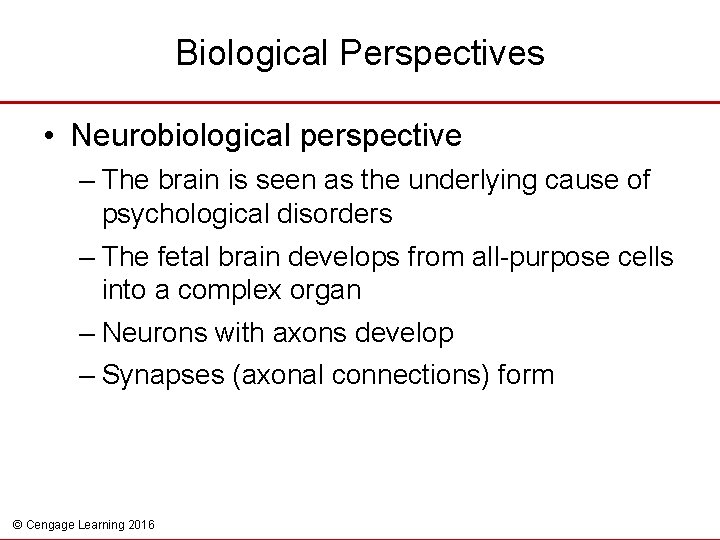 Abnormal Child Psychology Sixth Edition 2 Theories and