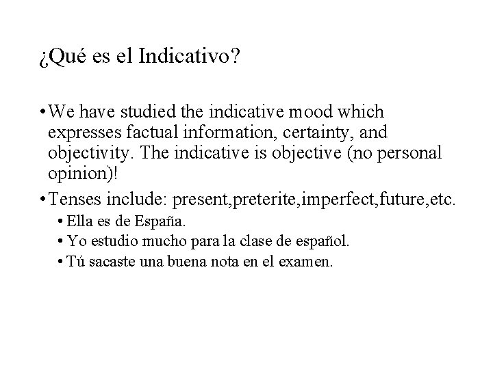 El Subjuntivo Las Reglas La Formacin y WEDDING