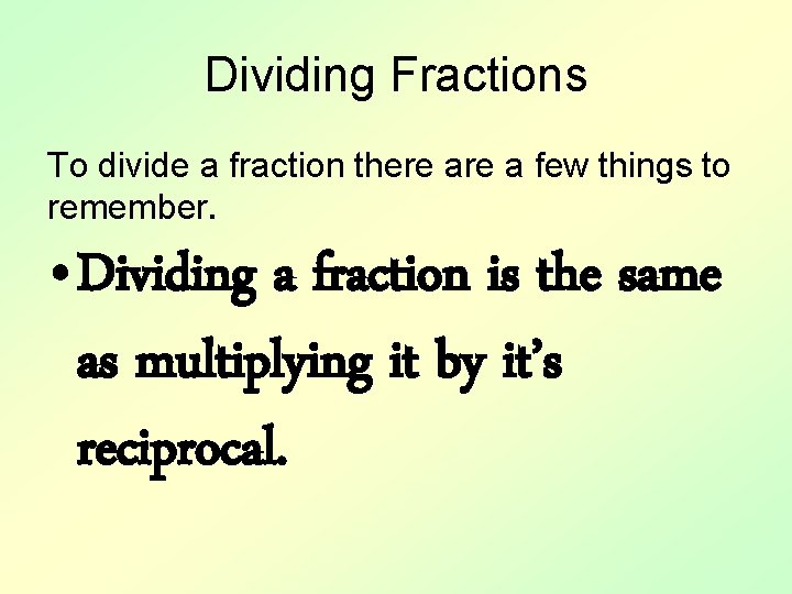 OBJECTIVES At the end of this lesson students