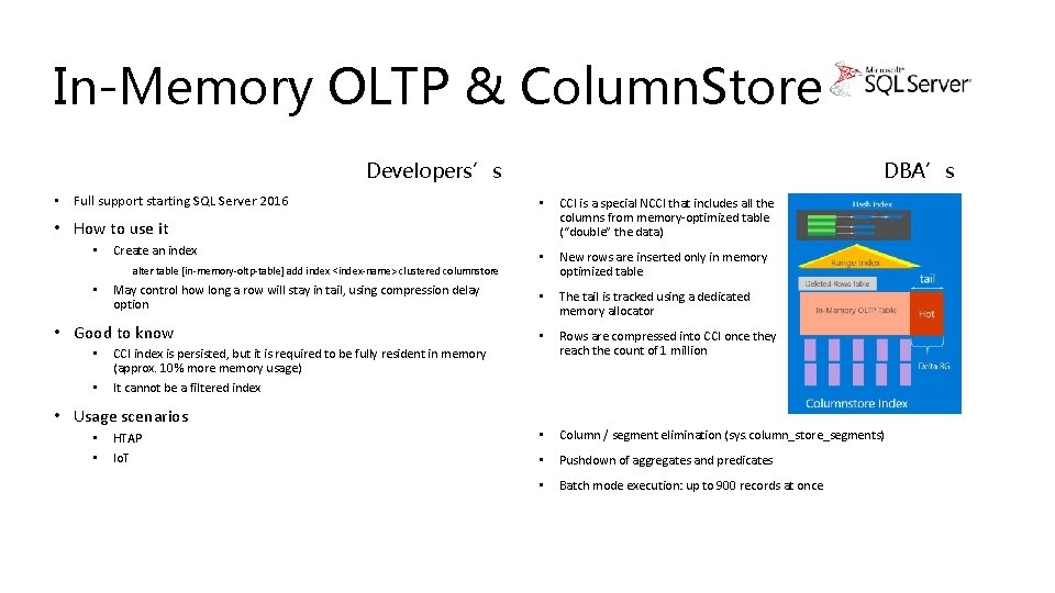 In Memory Capabilities Dan Andrei STEFAN www rentadba