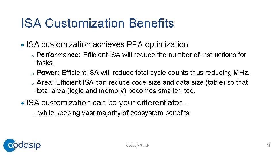 Introduction to Codasip and RISCV IP BK Series
