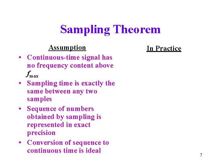 EE 345 S RealTime Digital Signal Processing Lab