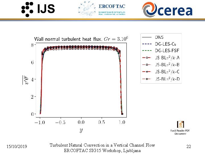 Turbulent Natural Convection in a Vertical Channel Flow