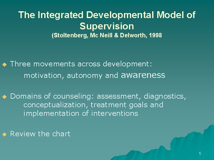 Feedback in Clinical Supervision Lois A Ehrmann MA