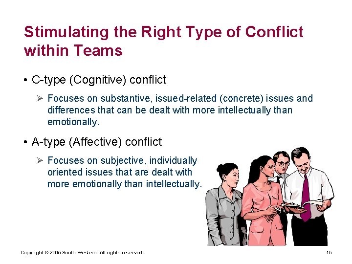 Chapter 8 Conflict Stress and WellBeing Power Point
