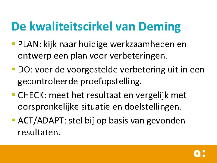 Probleemoplossend denken Een stukje theorie als hulp voor