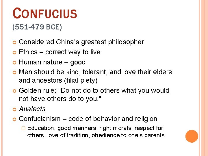 CHINA OVERVIEW A BRIEF HISTORY OF CHINESE DYNASTIES