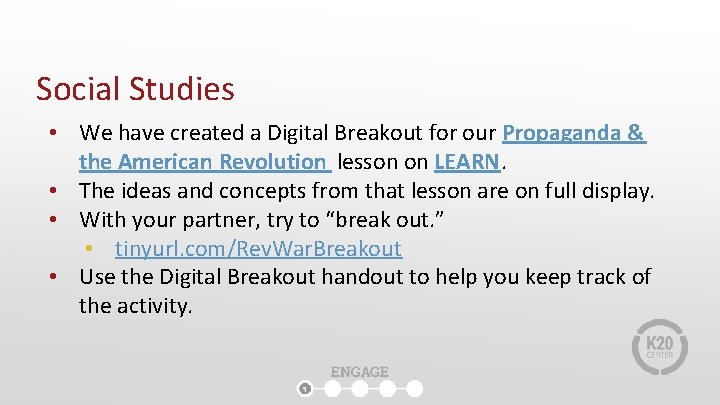 Make an Escape Digital Breakouts Essential Question How