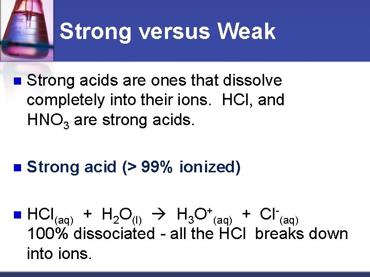 Acids Bases and p H Lesson 5 Acids