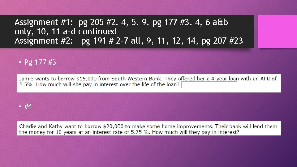 3 6 Credit Card Statements Advanced Financial Algebra