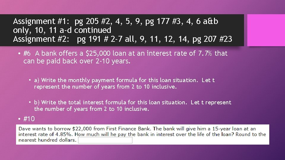 3 6 Credit Card Statements Advanced Financial Algebra