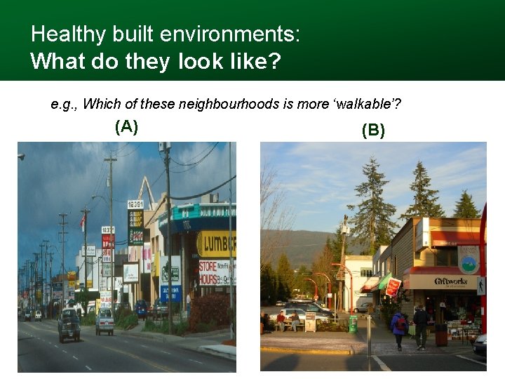 Healthy Built Environment HBE Linkages A Toolkit for
