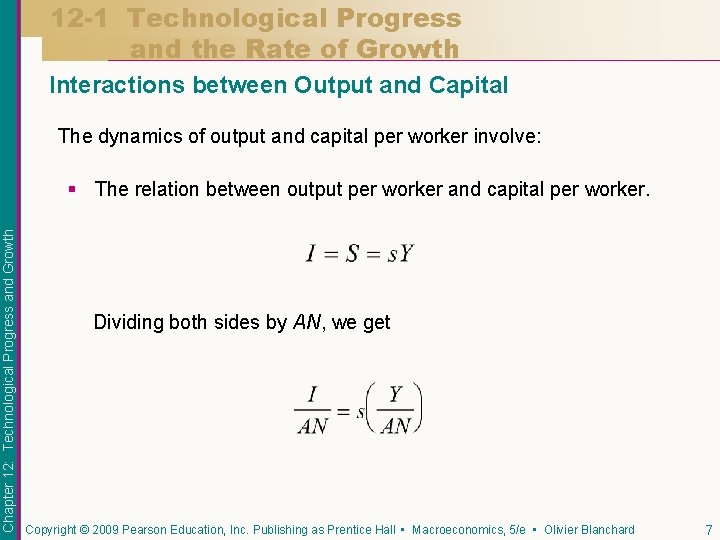 Technological Progress and Growth CHAPTER 12 Prepared by